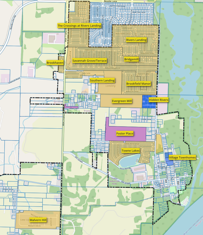 Triana, AL - New Developments and Subdivisions